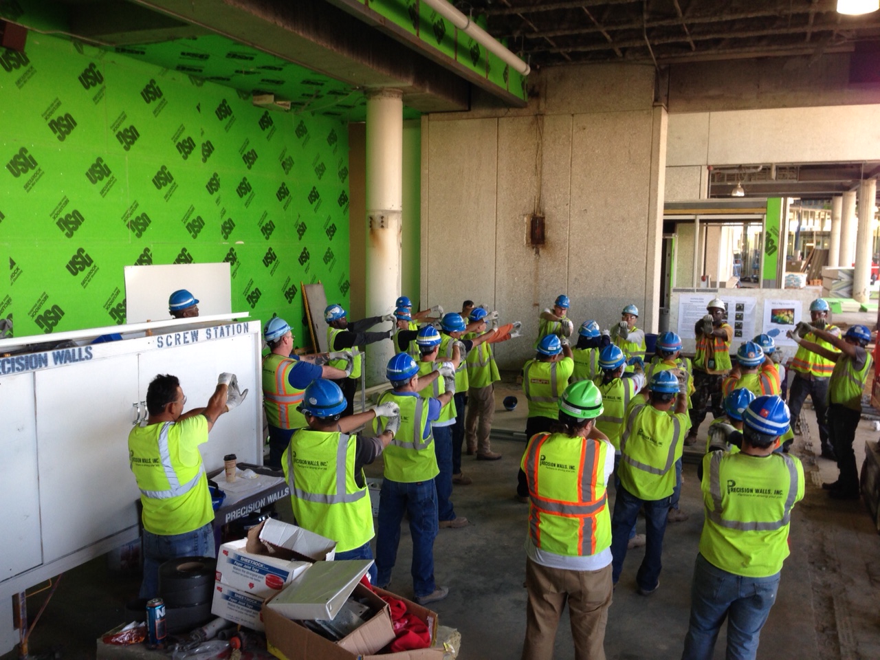 Stretch and Flex at N Charleston Creative Arts School Jobsite 5 ...