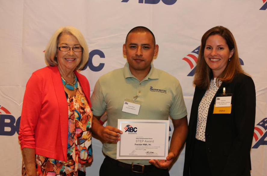Precision Walls - ABC STEP Award 2016 - Precision Walls Inc.