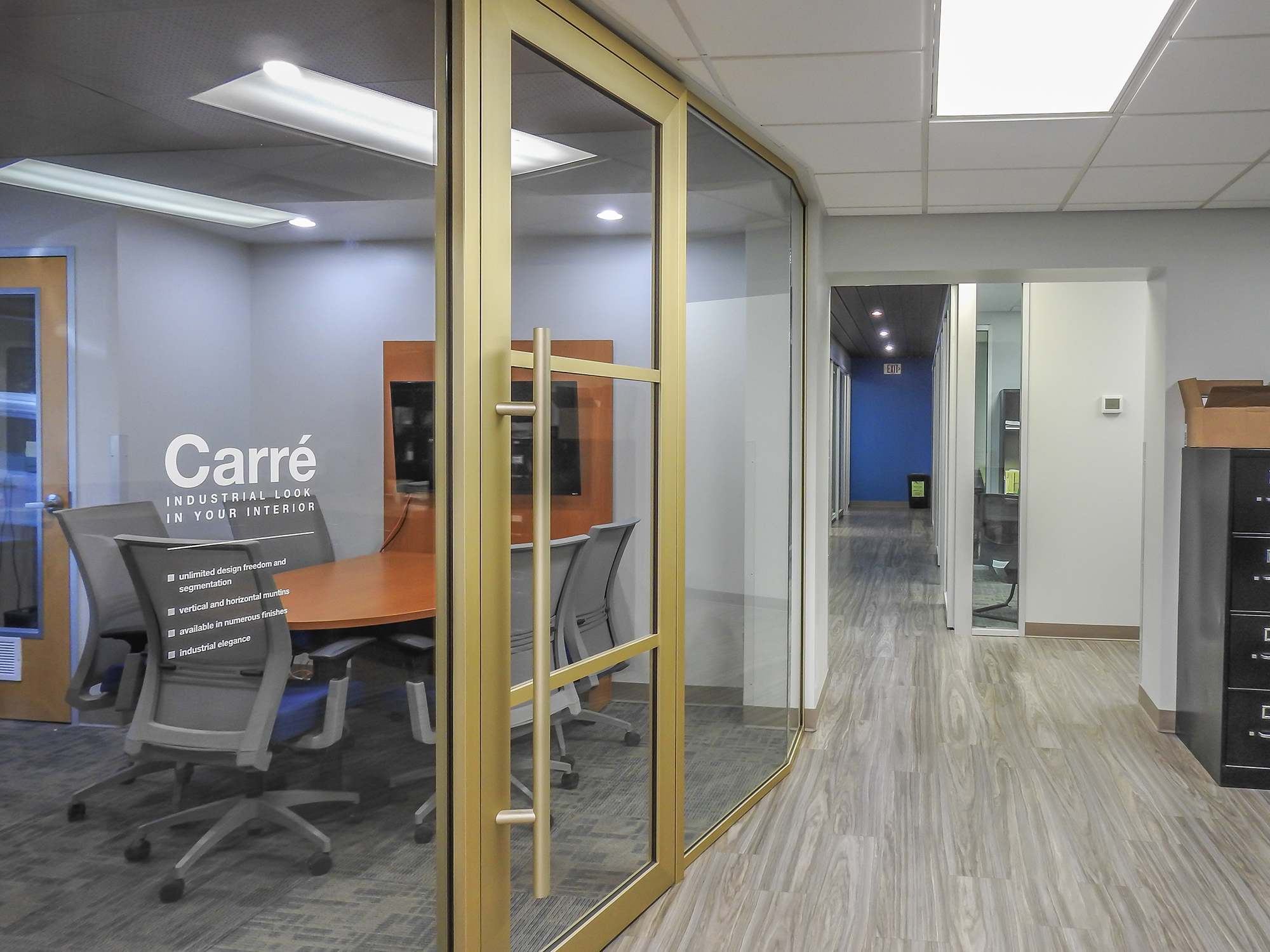 Precision Walls Inc - Maars Carre - Glass Wall System - Muntins-2 ...